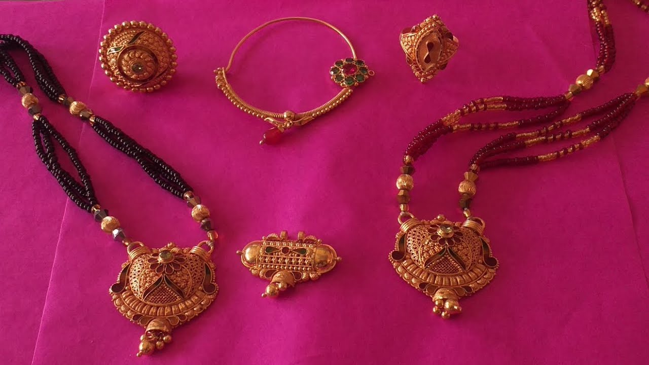 latest gold mangalsutra design| gold Jantar design| gold Jodha Nath ...