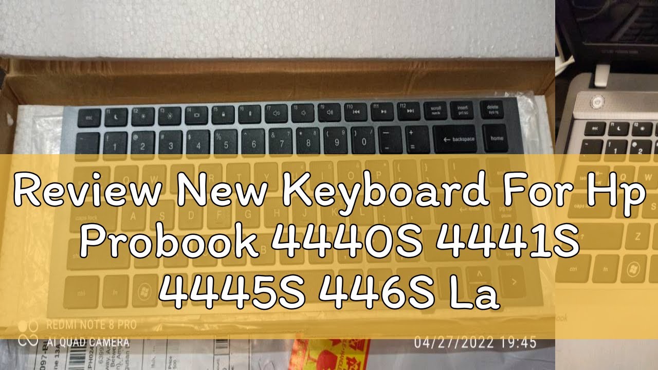 Review New Keyboard For Hp Probook 4440S 4441S 4445S 446S Laptops ...