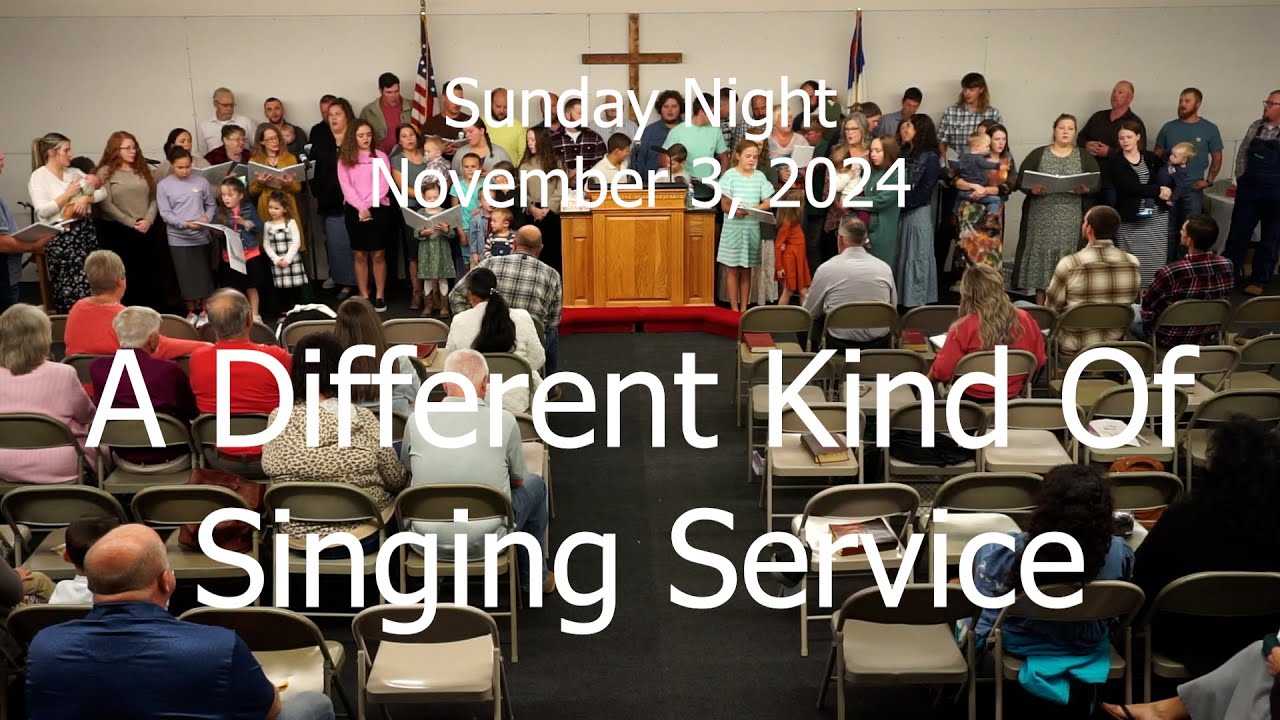 A Different Kind Of Singing Service - YouTube