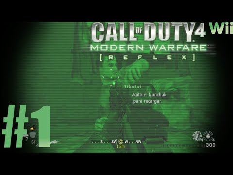 Call of Duty 4 Modern Warfare [Reflex] Wii Mision #1 "El Apagon" - YouTube