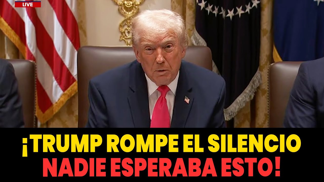 Esto Acaba de Suceder!” Trump Contraataca con TODO y envía un mensaje ...