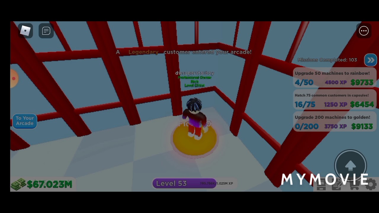I botht lava lamp for 500 million (in roblox arcade empire) - YouTube