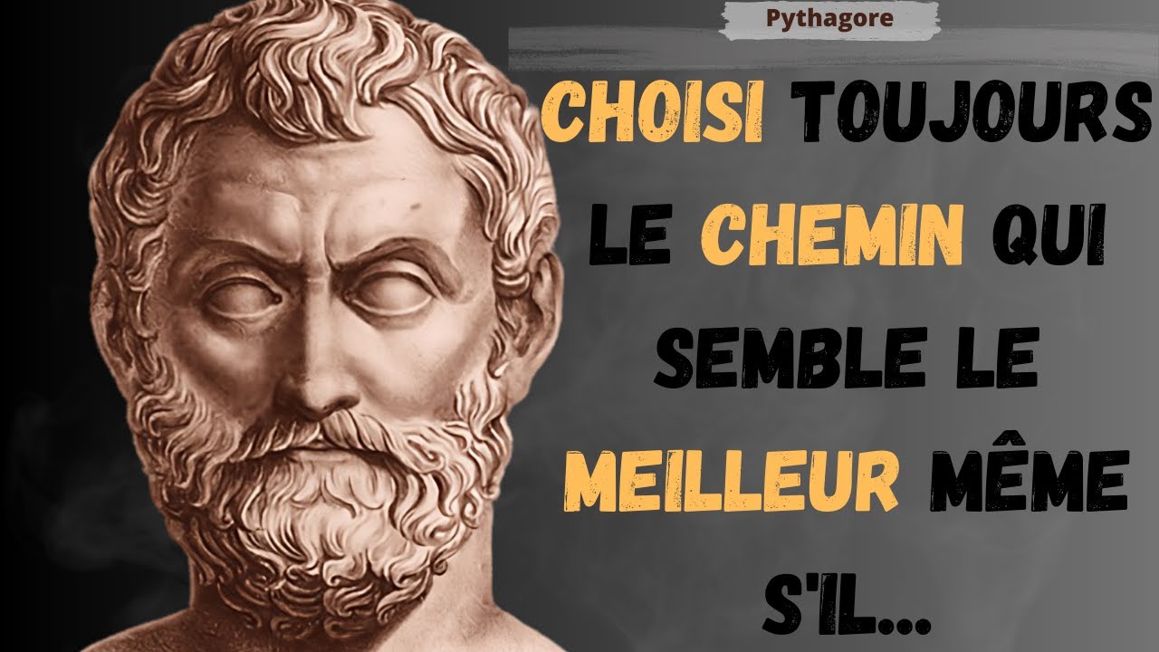 50 Meilleures citations de Pythagore de Samos sur la vie | Citations ...