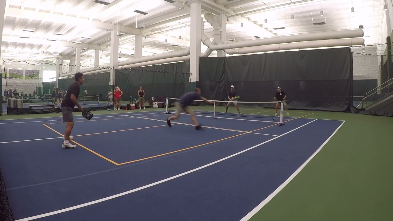 Diving Backhand ATP Dive for the Match! Pickleball Semifinal 4.5 at ...