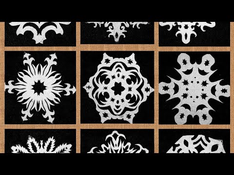 Hópehely készítése papírból egyszerűen | Karácsonyi dekoráció 🎄 ...