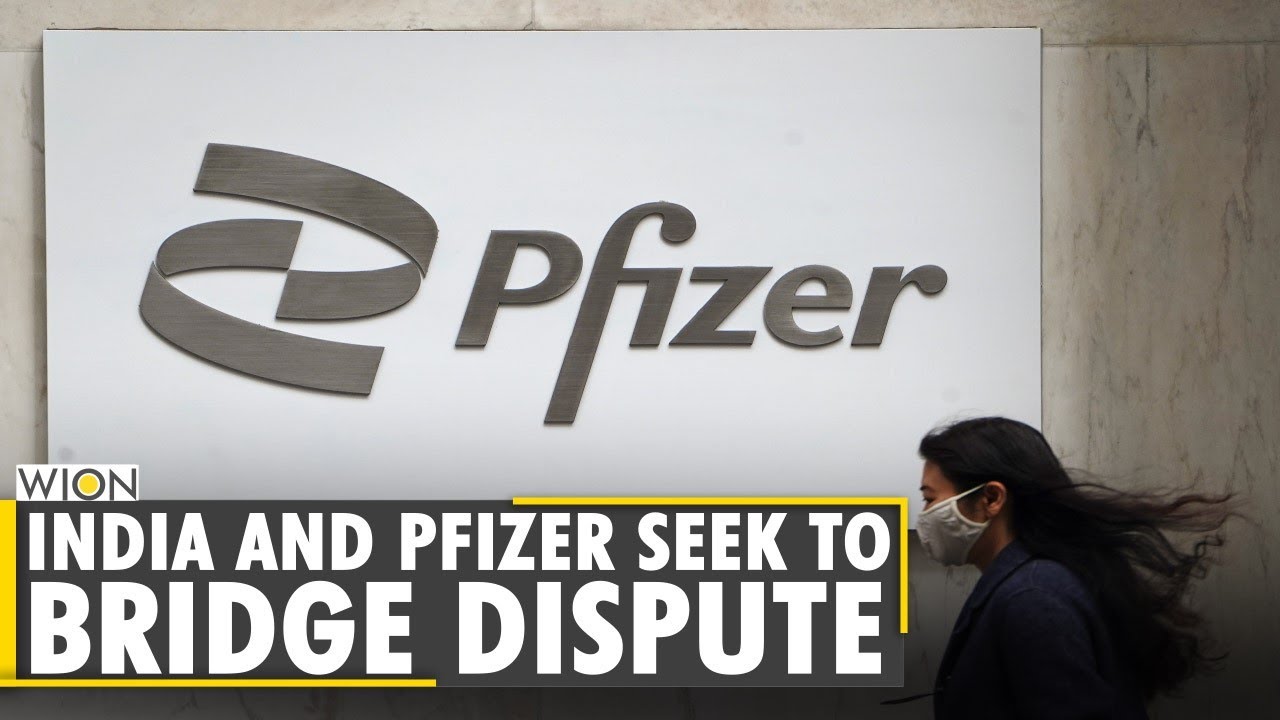 India and Pfizer seek to bridge dispute - YouTube