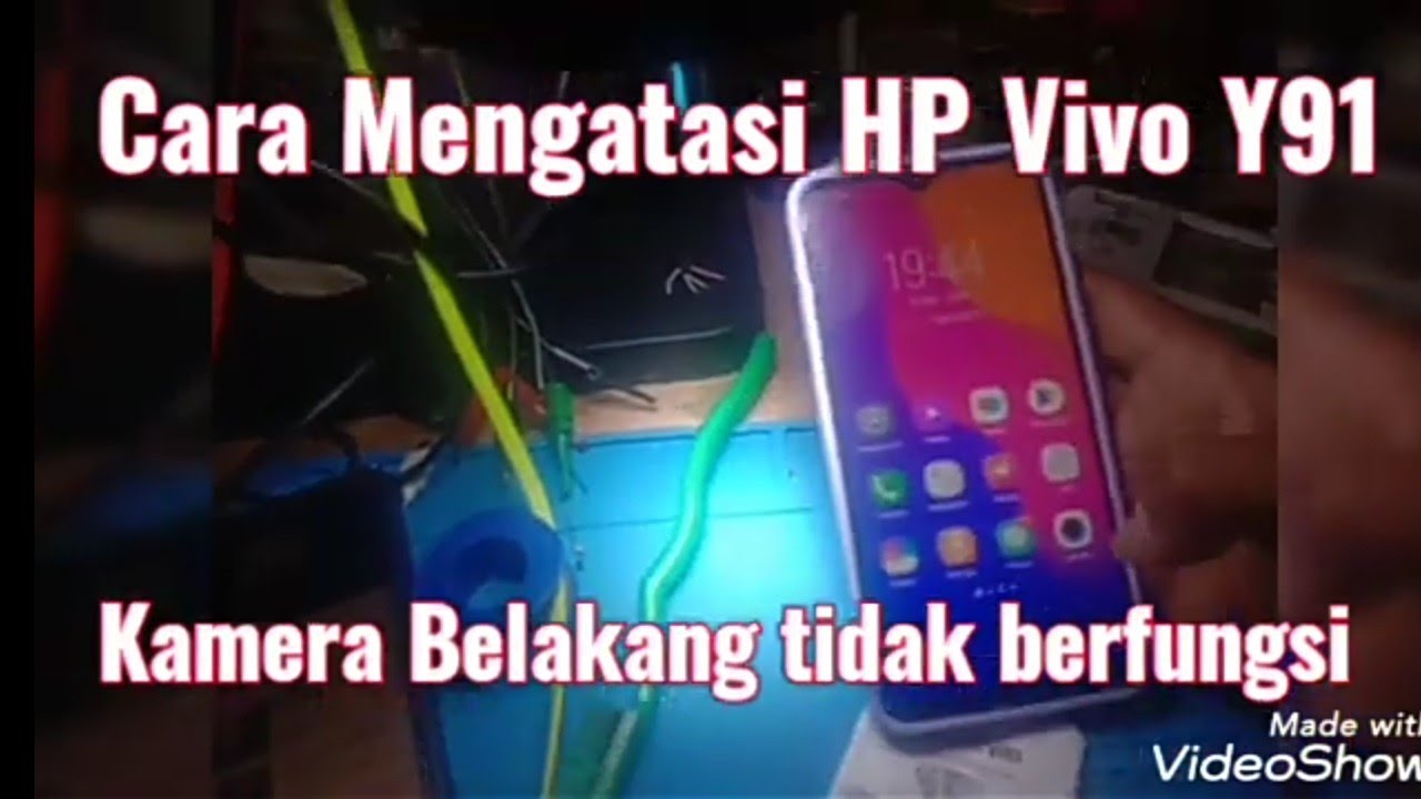 Cara atasi kamera hp vivo y91 tidak berfungsi - YouTube