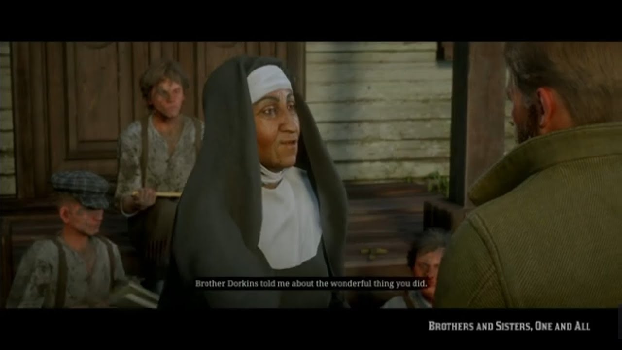 Brother Dorkins told me about the wonderful thing you did RDR2 - YouTube
