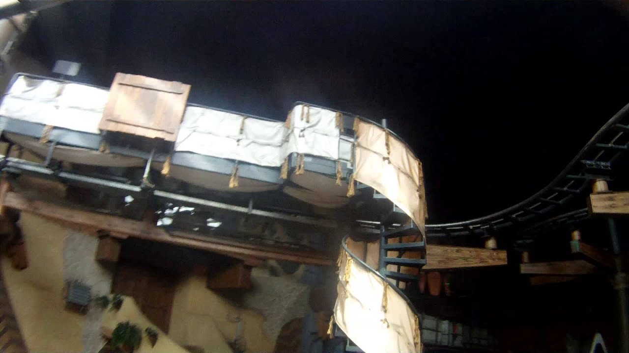 Phantasialand Winjas Force Roller Coaster Onride HD - YouTube