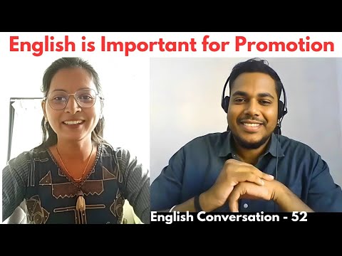English is Important for promotion | English conversation practice ...