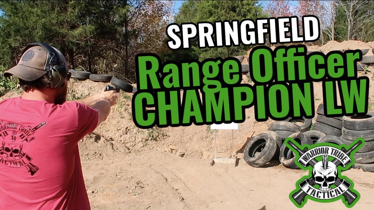 Springfield Range Officer LW Champion 9mm | Review + Range Time - YouTube