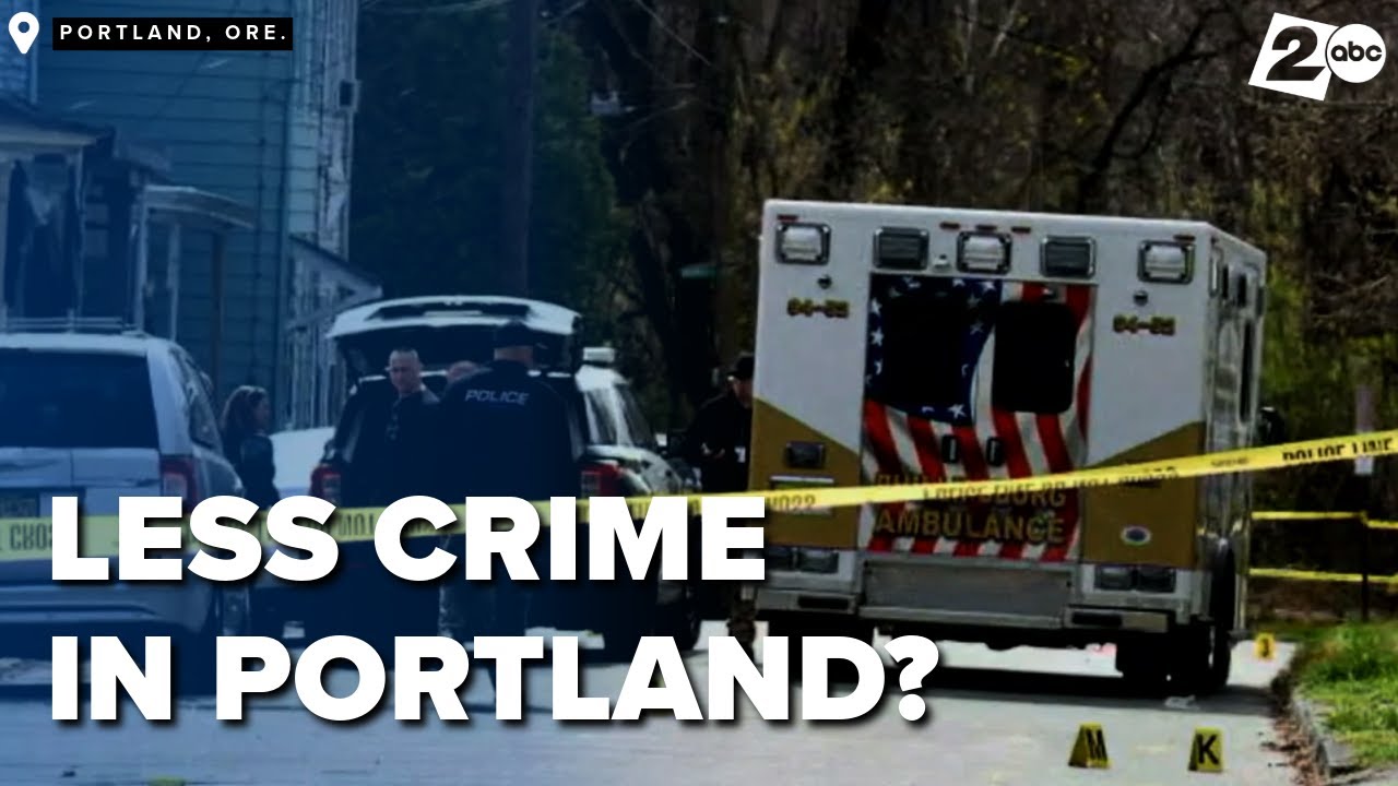 FBI data shows huge drop in violent crime in Portland - YouTube