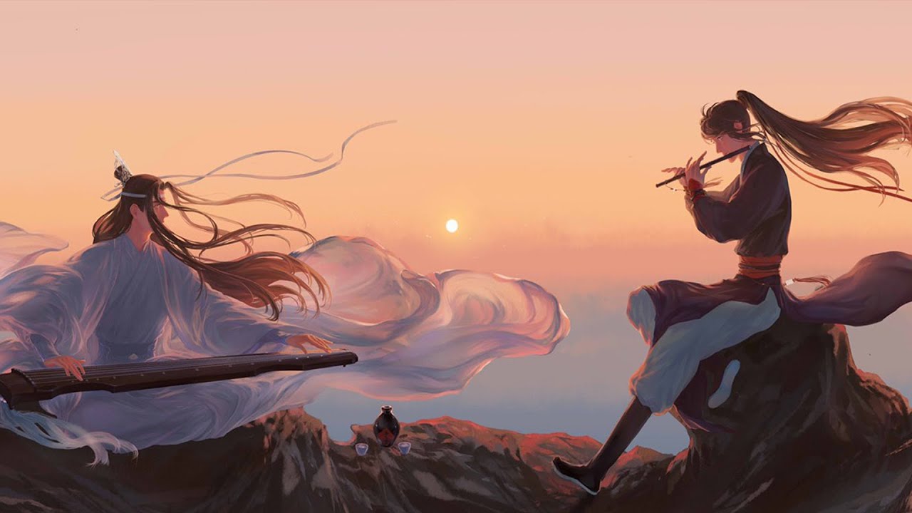 Wu Ji 无羁 | The Untamed 陈情令 | Guqin & flute duet by WangXian - YouTube