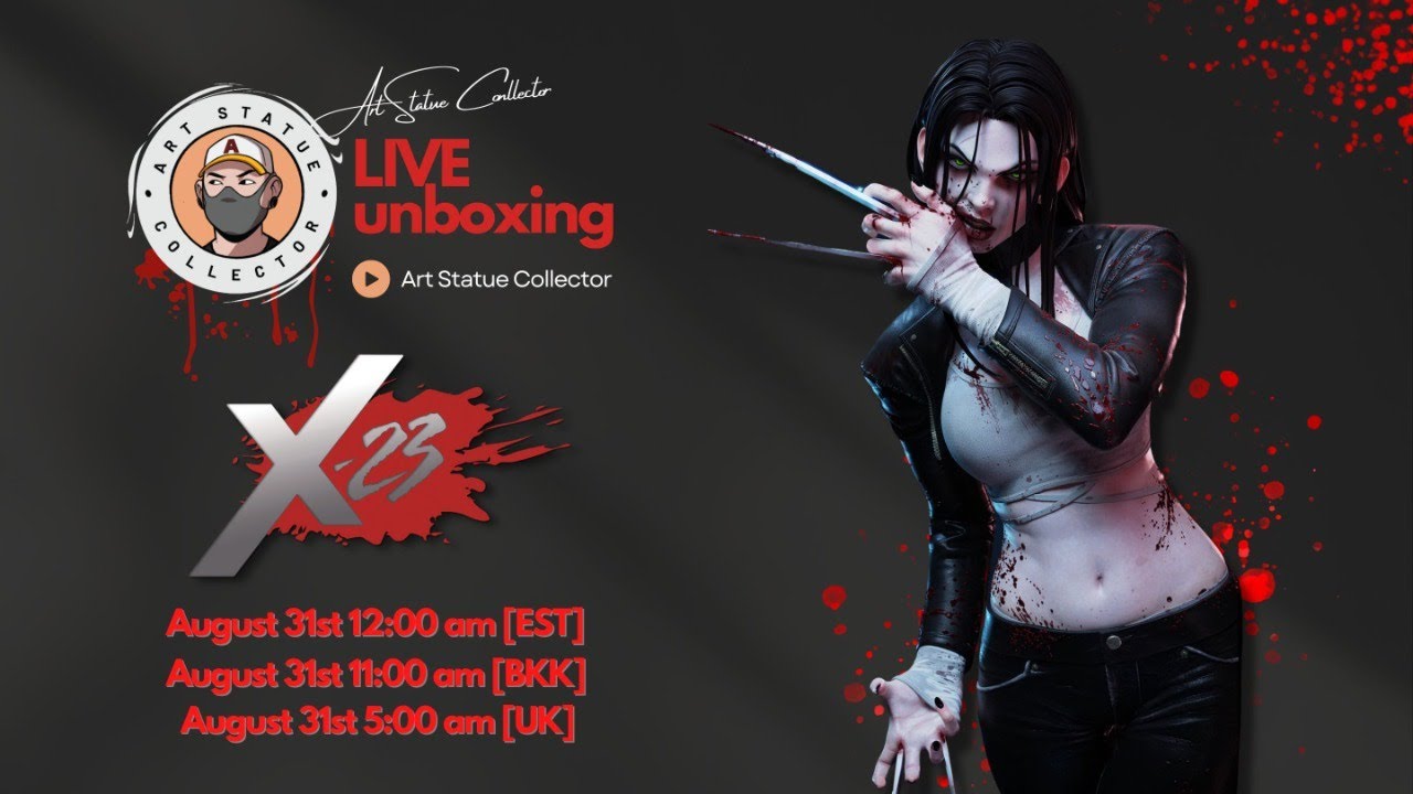 1/4 scale X23 clone [Live Unboxing] | ATF - YouTube