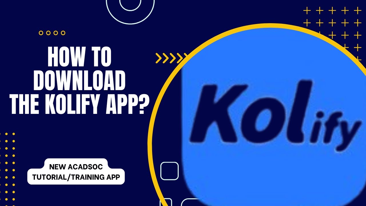 How to install updated Kolify Training App? Android 2024 I Miss Nickey ...