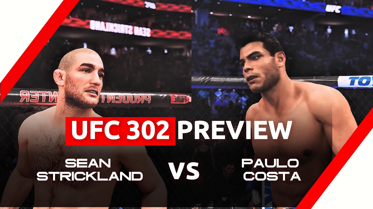 [UFC 302] 션 스트릭랜드 VS 파울로 코스타 - YouTube