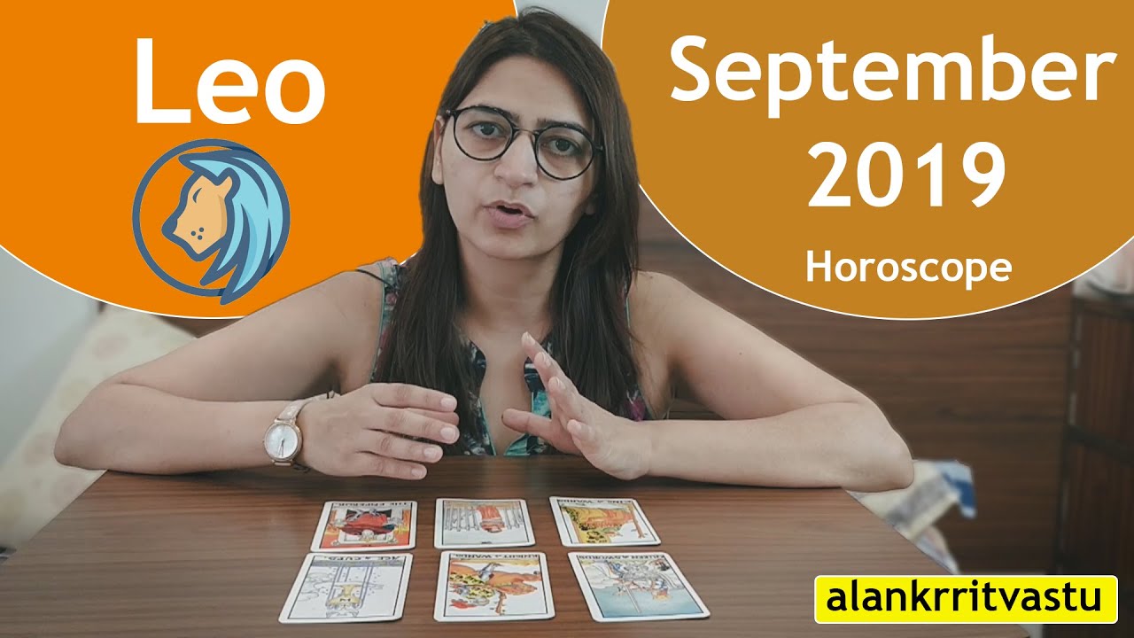 LEO - September 2019 Horoscope Prediction | Raashifal | Tarot card ...