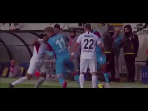 Sörloth Kavga ve Kırmızı Kart