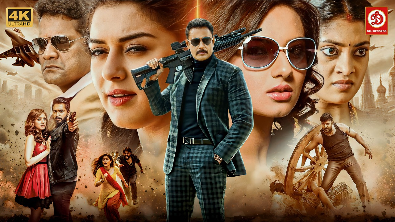 New Released South Indian Movie In Hindi | Action Movie | Darshan ...