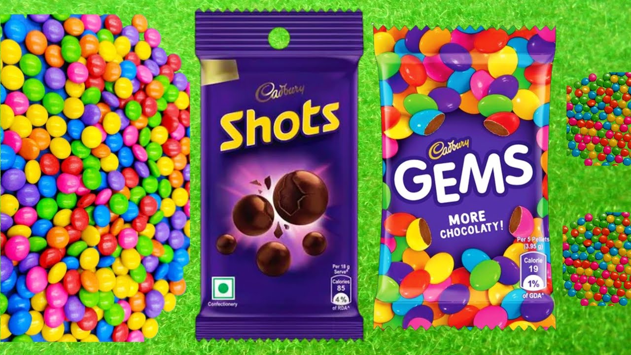 Satisfying video Asmr lollipops candy and chocolate gummy candy Cutting ...
