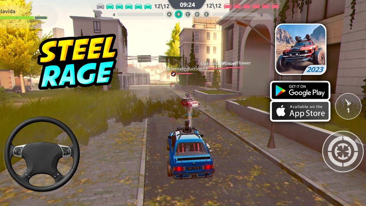 Steel Rage Gameplay ( Android, ios )- Fighting Mode - YouTube