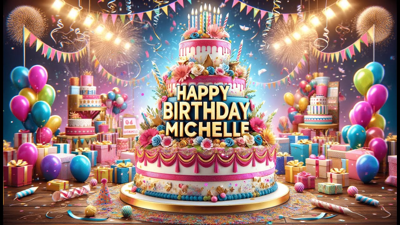 Happy Birthday Michelle! 🎉 Celebrate your special day in Style!!! - YouTube