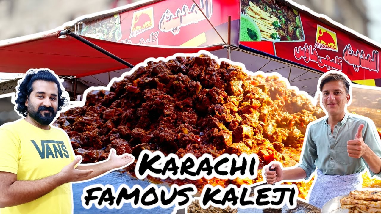 Al Madina Kaleji House | Karachi Famous Beef Kaleji Recipe | Masala ...