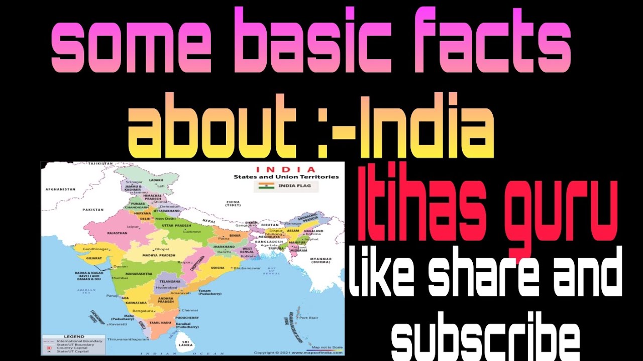 some basic facts information about India ...full explanation video 📸 ...