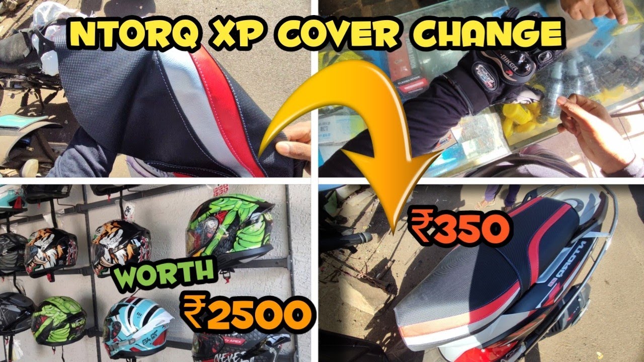 NTORQ XP ll🤩SEAT MODIFIED ll NEW GLOVE'S🧤 ll CRUISER SEAT ll #belagavi ...