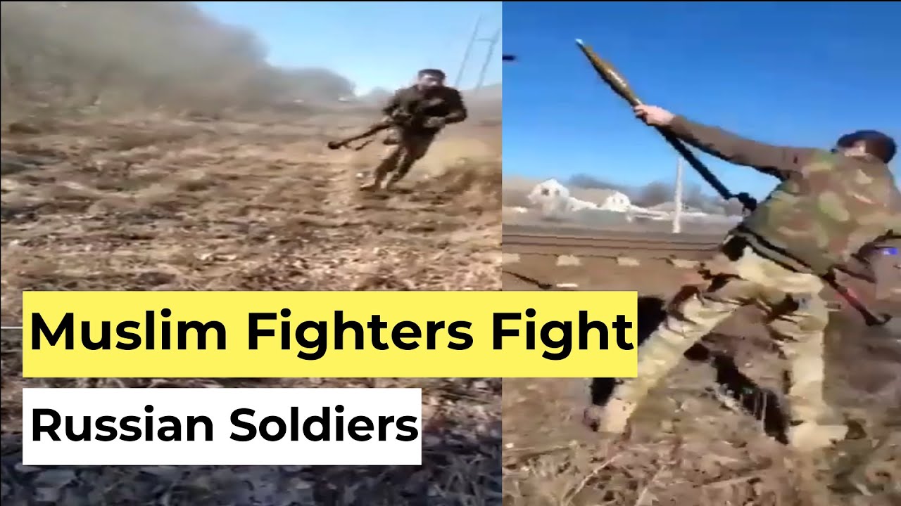 Ukraine's Muslim Fighters Of The Sheikh Mansur battalion Fight Russian ...