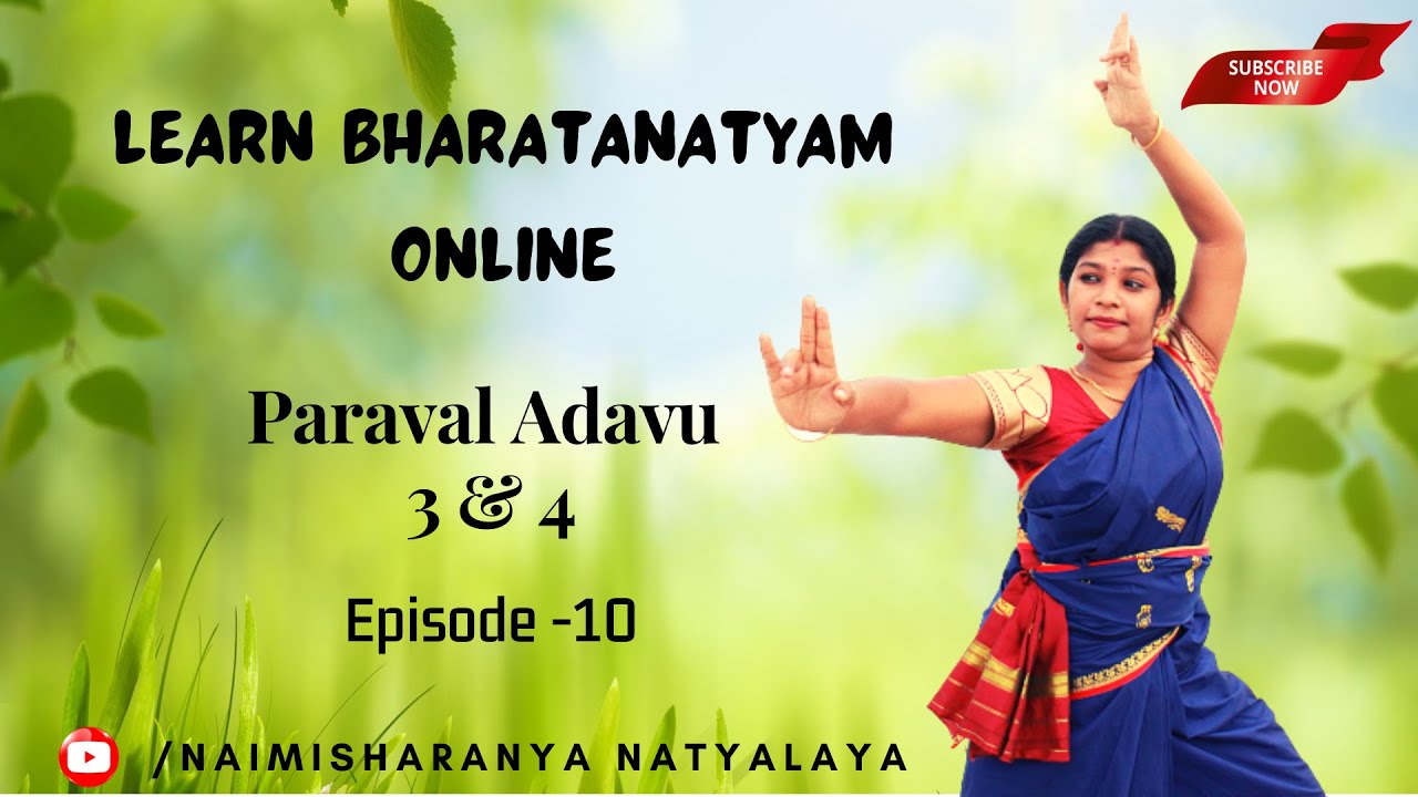 How to do Paraval adavu 3 & 4 , lessons in tamil Episode -10, Learn ...