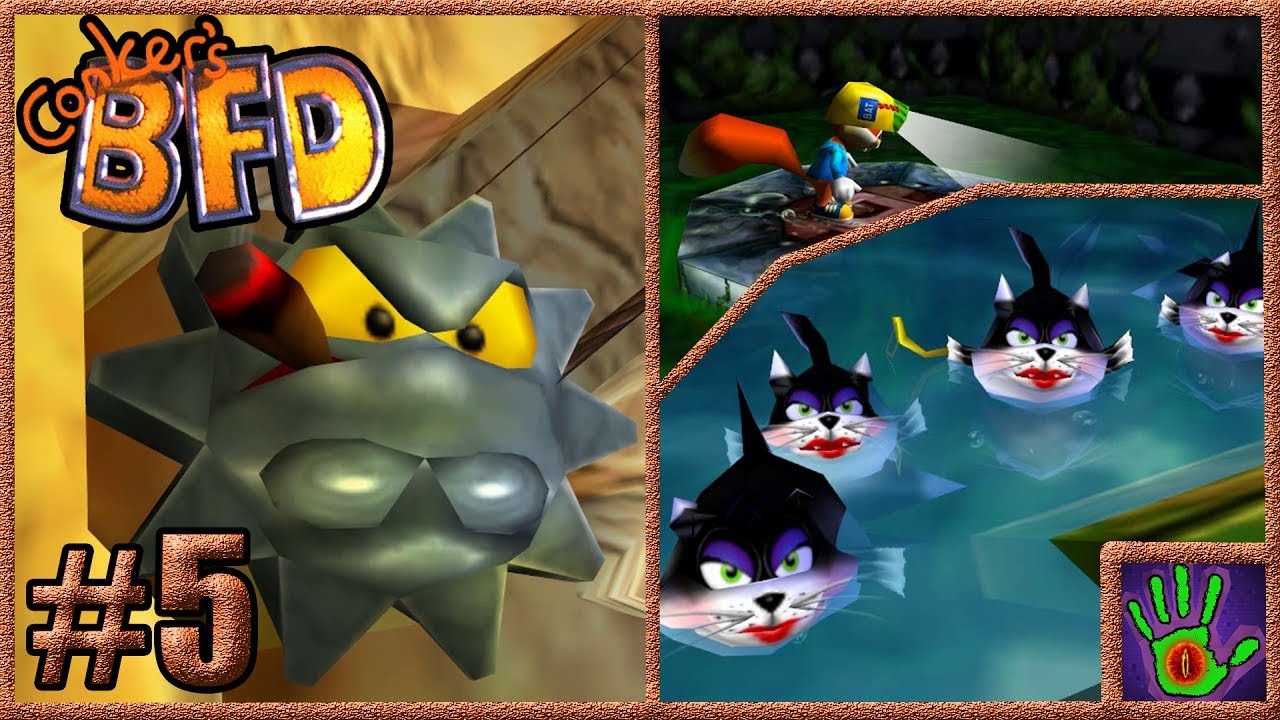 Conker's Bad Fur Day (N64) #5: Engranajes mojados - YouTube
