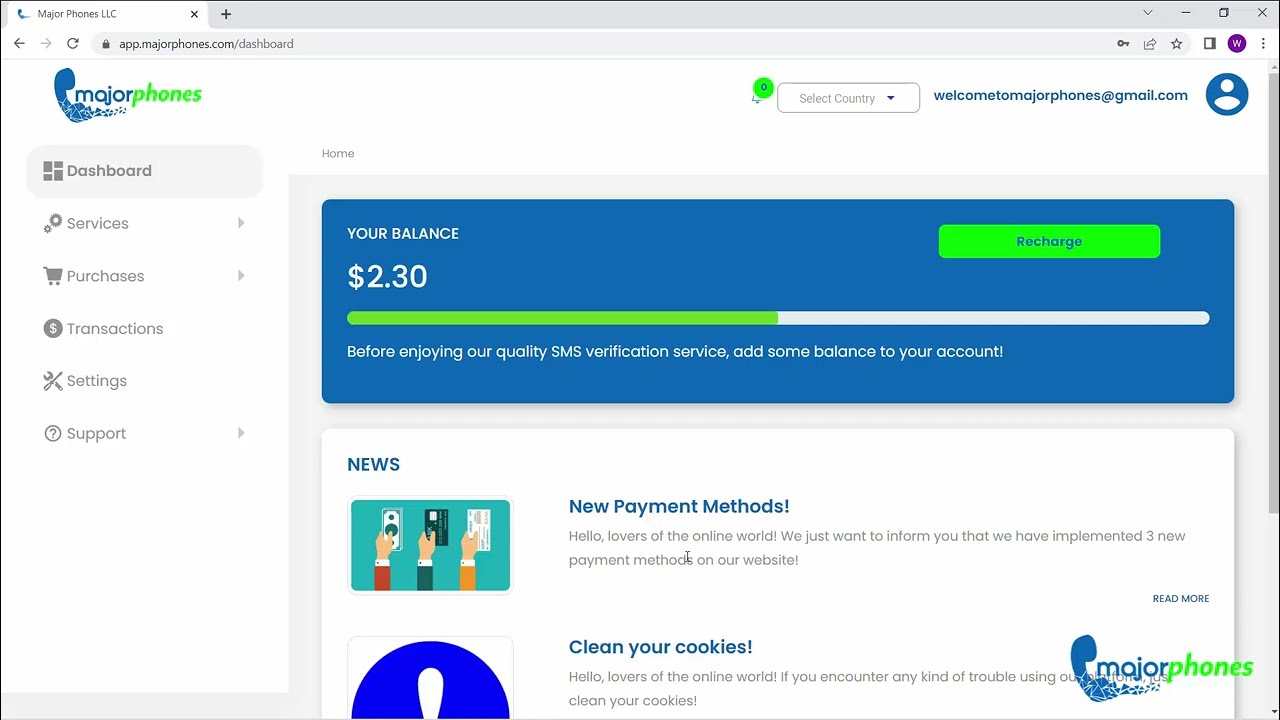 NEW PAYMENT METHODS - Take a look at our new implementation - SMS ...