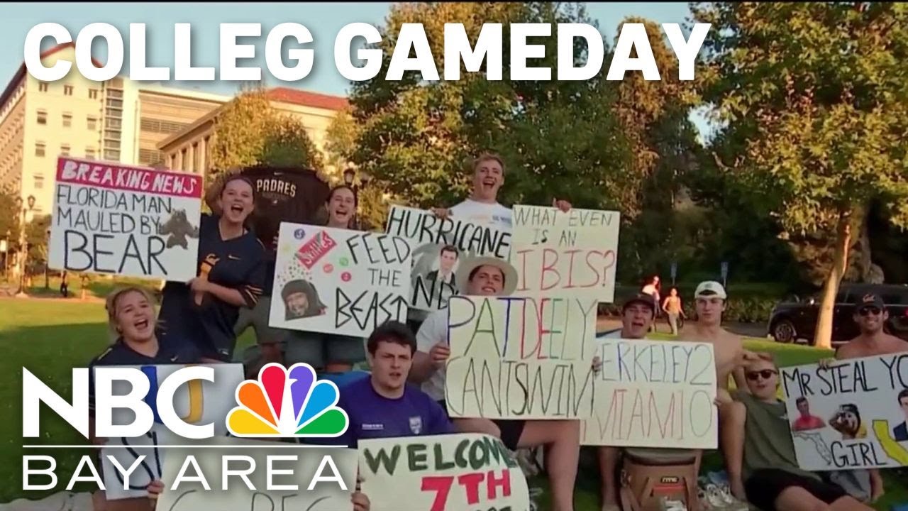 College GameDay comes to UC Berkeley - YouTube
