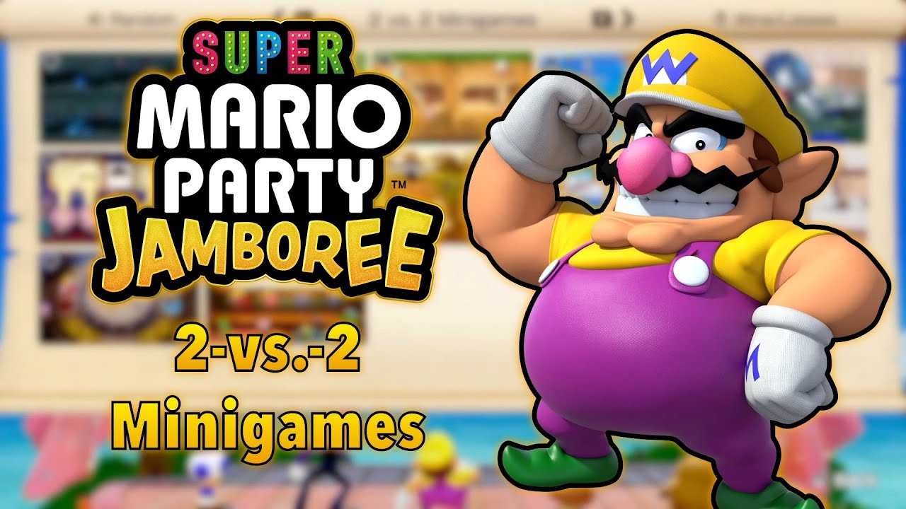 Super Mario Party Jamboree - Every 2 vs. 2 Minigame 2️⃣🆚2️⃣ - YouTube