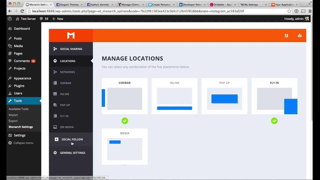 How To Use Follower Network API Settings In Monarch - YouTube