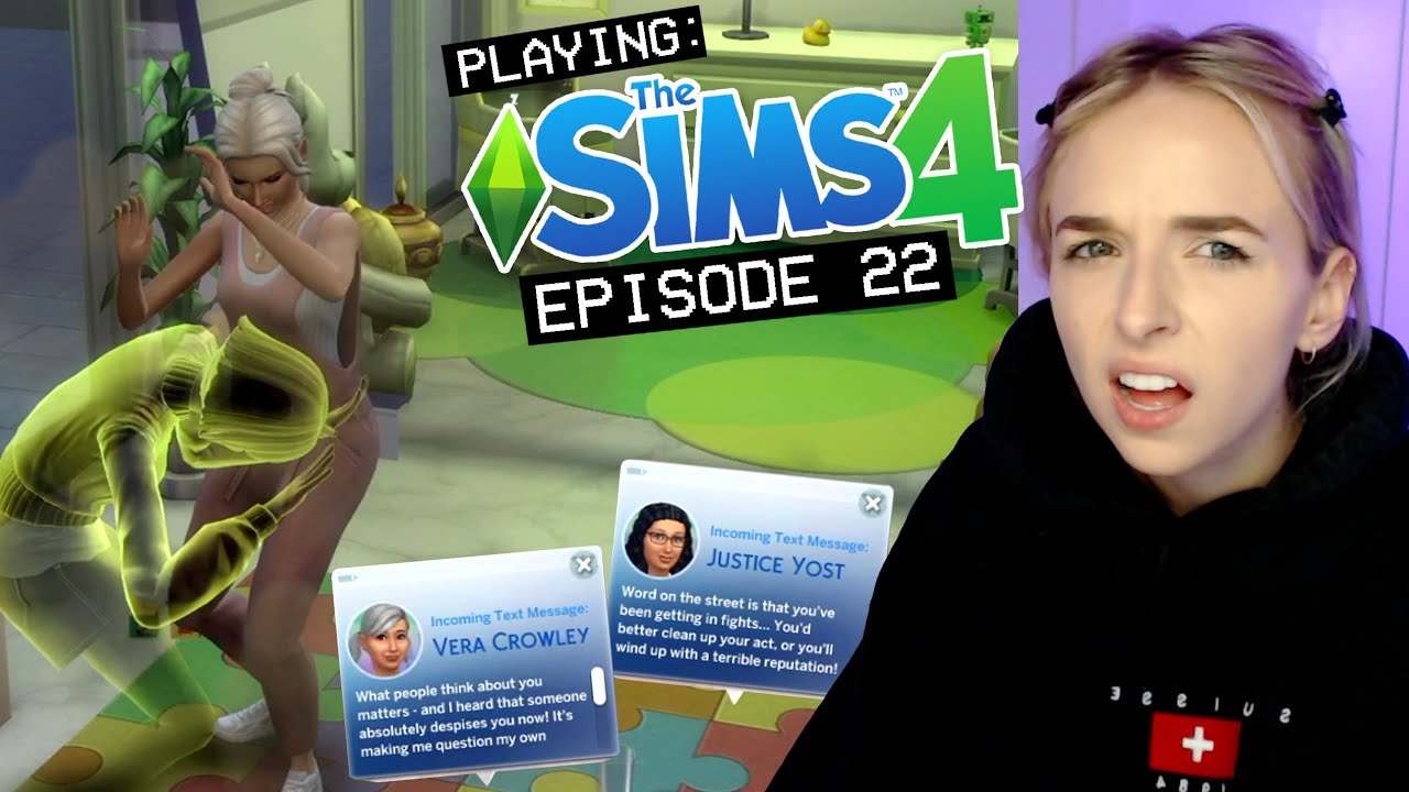 a GHOST is ruining my reputation... (ep 22) - YouTube