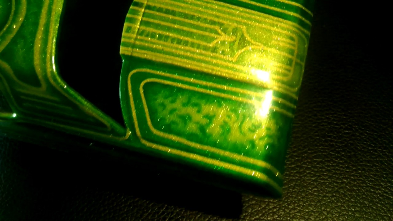 1973 impala glasshouse Kandy lime green lowrider patterns - YouTube