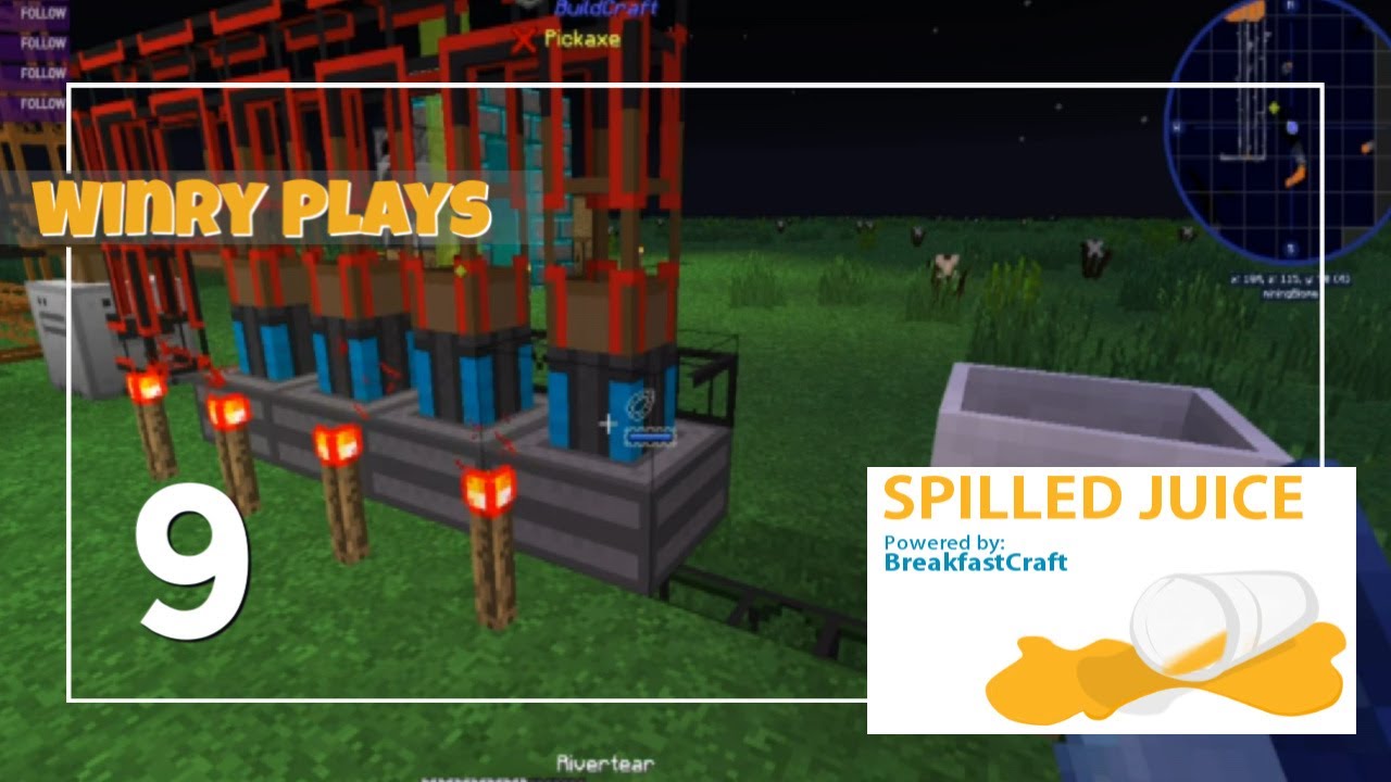9 | Spilled Juice - MJ Power Options | 1.12.2 Modded Minecraft - YouTube