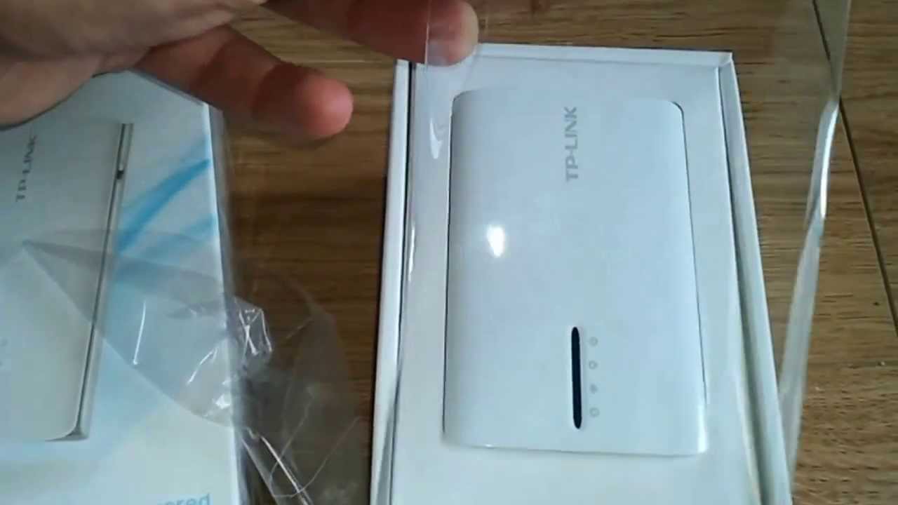 TP LINK TL-MR3040 - Unboxing (Portable Mobile Router 3G/4G) - YouTube