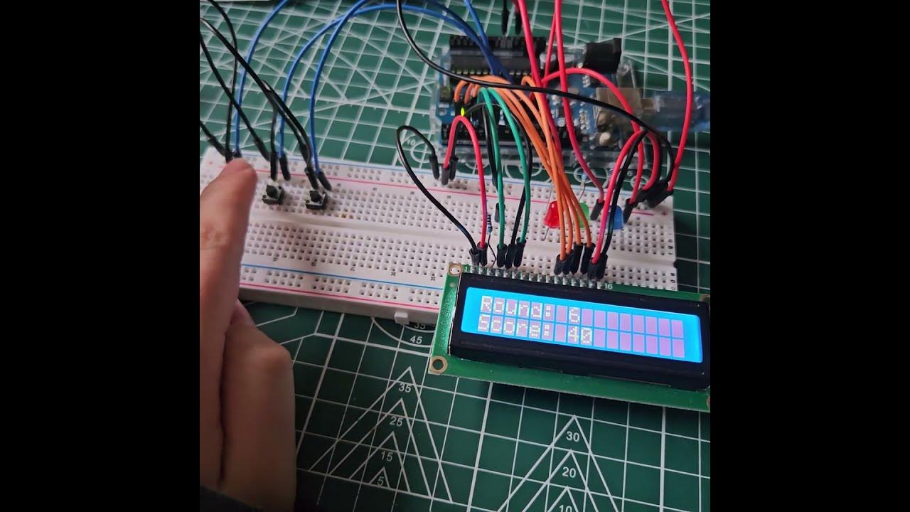 Arduino whack a mole reaction game #arduinouno #arduino - YouTube