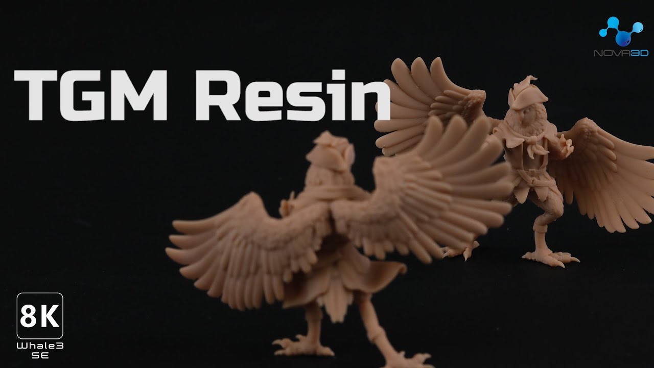 Newest TGM Resin Preview | Tabletop Gaming Miniatures | NOVA3D - YouTube