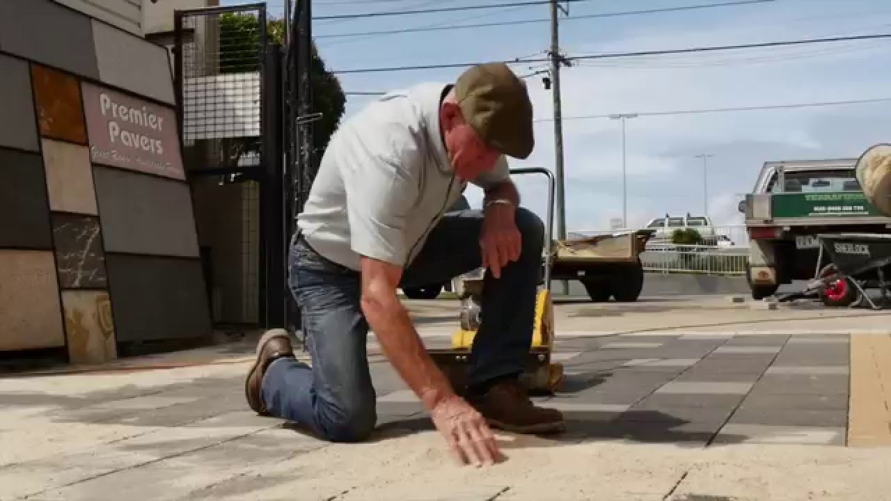 How to install permeable pavers - Step by Step Guide - YouTube