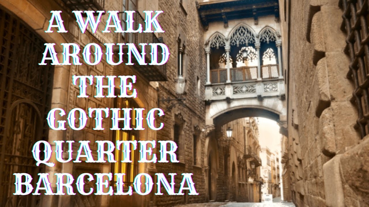 Walking tour gothic quarter barcelona foto - Explorandofrancia.com