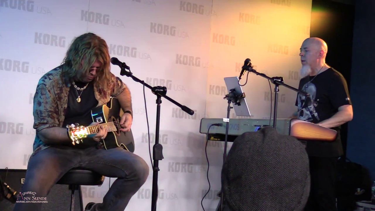 NAMM Jordan Rudess & Mark Bonilla KEITH EMERSON Tribute Tarkus - YouTube