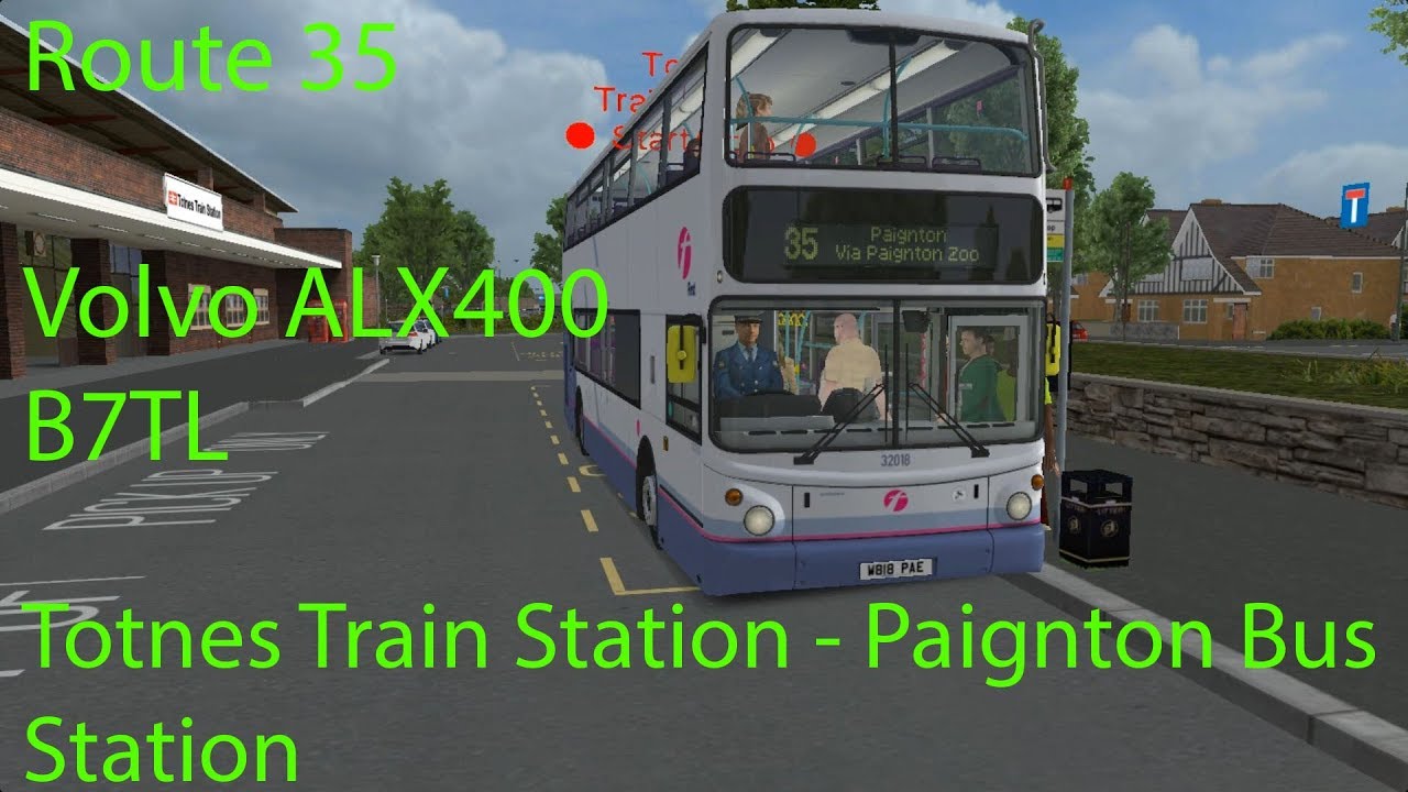 OMSI 2 | BOTW Route 35, Totnes Train Station - Paignton Bus Station ...