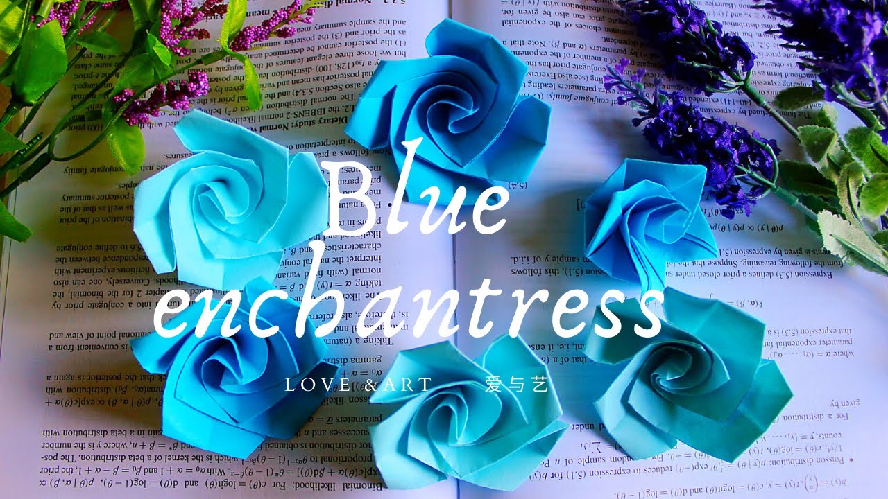 Magic Blue Enchantress Rose- Love is the destiny! 蓝色妖姬 - YouTube