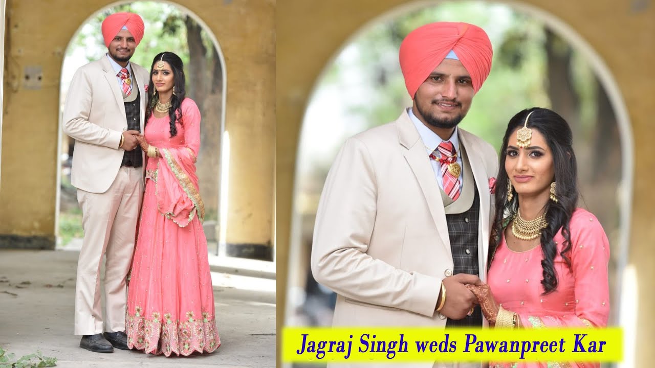 Live Marriage Ceremony, Jagraj Singh weds pawanpreet Kaur (Sona Studio) - YouTube