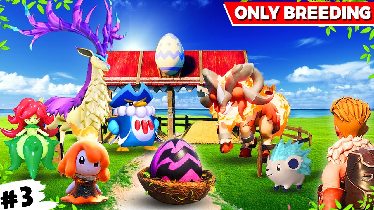 FINALLY I START BREEDING IN BREEDING ONLY WORLD! 🤩 | PALWORLD ONLY ...