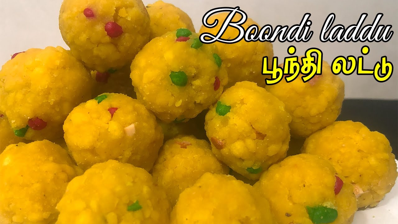 Delicious Deepavali Laddu (லட்டு) Recipe : தீபாவளி பலகாரம் லட்டு ...